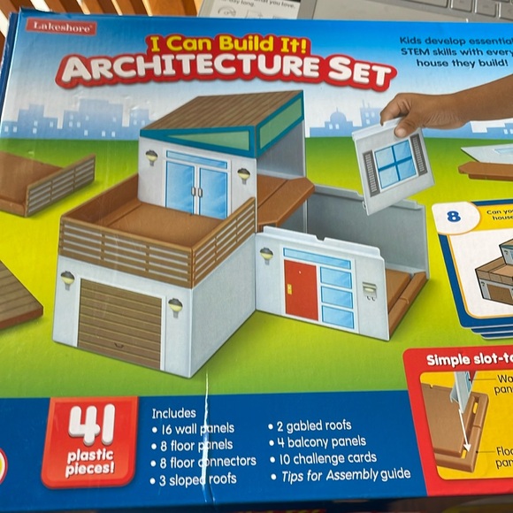 Lakeshore | Toys | I Can Build It Architecture Set By Lakeshore Stem ...